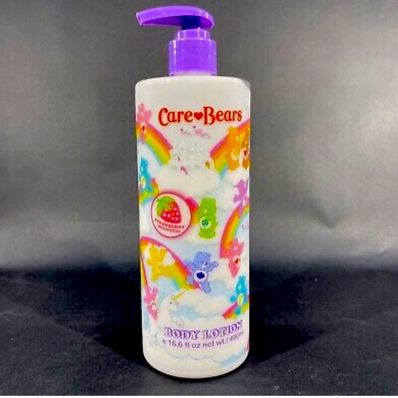 Care Bears | Bath & Body | New Rare Care Bears Body Lotion Strawberry ...
